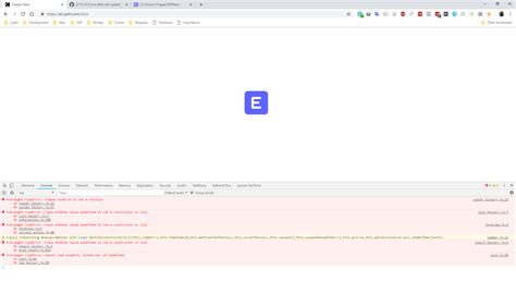 js errors after last update our work is stuck bug frappe forum