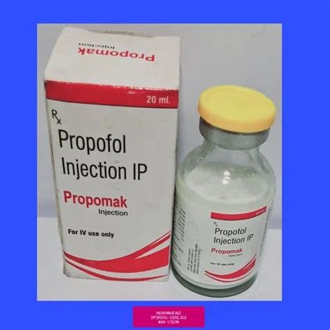 Propomak Propofol Injection 20ml At ₹ 179vial In Patna Id