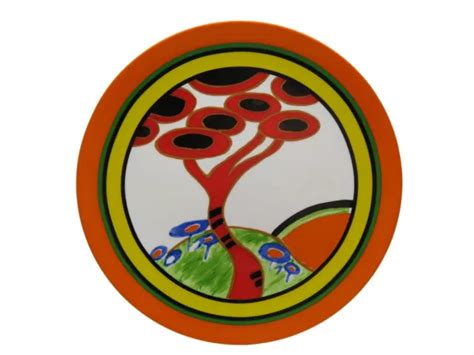 Wedgwood Clarice Cliff Red Tree 8 Plate Clarice Centenary Ltd