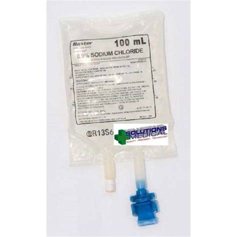 Saline Iv Infusion 0 9 Sodium Chloride 50ml 2000ml Pvc Free Freeflex Bag