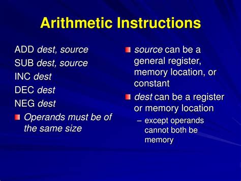 Ppt Introduction To 8086 Assembly Language Powerpoint Presentation