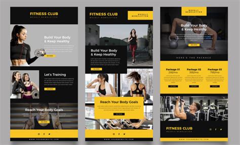 create clickable and responsive html email signature and email template