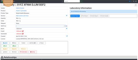 Add Inventory To The POS OpenTHC Help