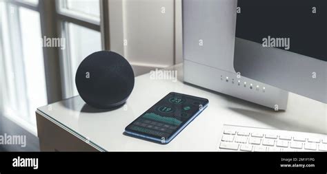 Smart Home Application On Smartphone Domotic Technology Automation
