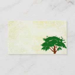 Tree Business Card Zazzle