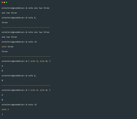 Insert Last Argument Of Previous Command In Bash Fish Zsh Ostechnix