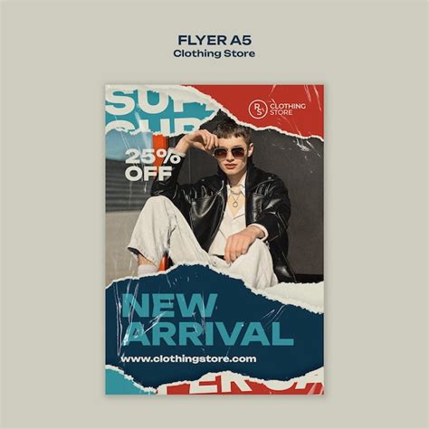 Premium Psd Clothing Store Business Template