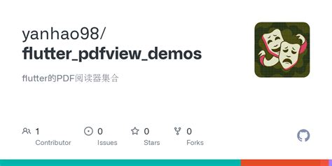 github yanhao98 flutter pdfview demos flutter的pdf阅读器集合