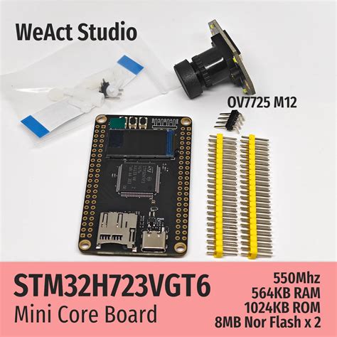 Weact Stm32h7 Stm32h743 Stm32h743vit6 Stm32 Board 2m Flash 44 Off