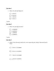 InpatientCodingCharts RaymondDiazdeVivar Docx Question What Is The Principal Diagnosis A