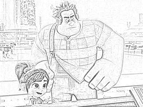 Coloring Pages Ralph Breaks The Internet Coloring Pages Free And Downloadable