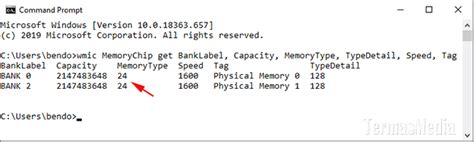 Mengetahui Atau Memeriksa Tipe Ram Di Windows 10