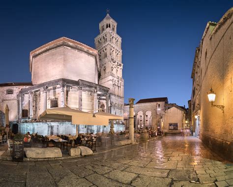Diocletian Palace In The Evening Split Croatia Anshar Images