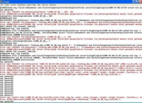 Log Error Plz Help Execute Linchecklogtimetable2 Ragezone Mmo