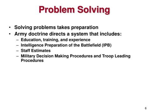 Ppt The Military Decision Making Process Mdmp Powerpoint