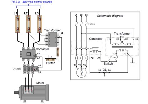 Draw A Schematic Diagram Of Simple Start Stop Motor Control Circuit