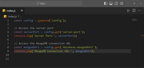 Managing And Creating Configuration Files In Node Js CodeForGeek