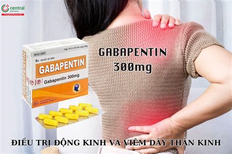 Thuốc Gabapentin 300mg Khapharco Trị động Kinh Và Viêm Dây Thần Kinh