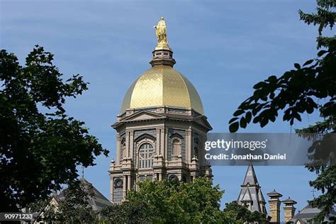 University Of Notre Dame Dome Photos And Premium High Res Pictures