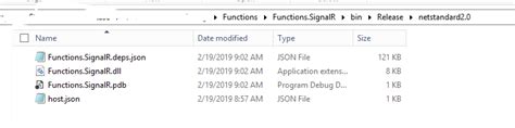 Dotnet Build On Azure Function Project Results In Unexpected Output In