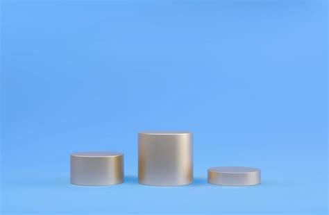 라운드 연단 받침대 또는 플랫폼 화장품 제품 프리젠 테이션 배경 3d 연단 광고 장소 파스텔 색상의 빈 제품 스탠드