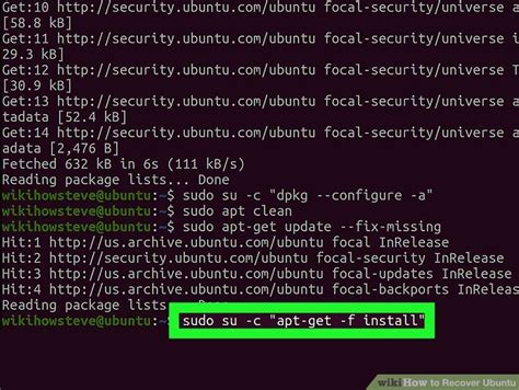 How To Recover Ubuntu With Pictures WikiHow Tech