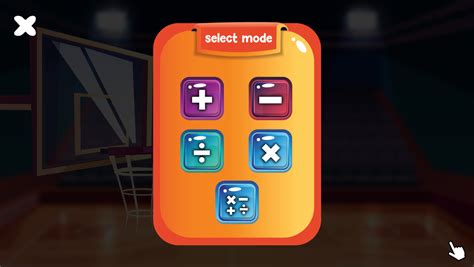 🕹️ Play Basket Goal Math Game Free Online Educational Mathemetics Practice Quiz Video Game For