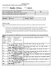 Understanding Graphical Representation Of Motion In Lab Report Course Hero