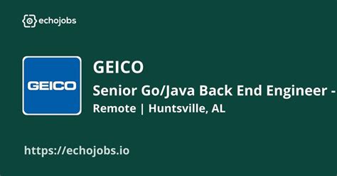 geico is hiring senior go java back end engineer people and finance