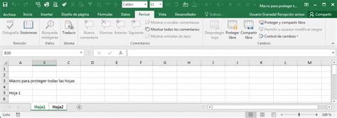 Macro Para Desproteger Todas Las Hojas De Un Fichero En Excel