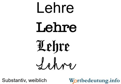 Lehre Einfach Erklärt ⭐ Synonyme ⭐ Beispiele