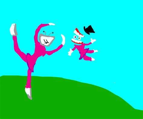 Caine And Tenna Dancing Together Drawception