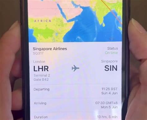 Tourists Can Send Live Flight Information To Loved Ones In Seconds