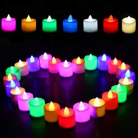 Jual Lilin Led Lampu Lilin Elektrik Mini Smokeless Candle Colorful Led Kab Tangerang Baby