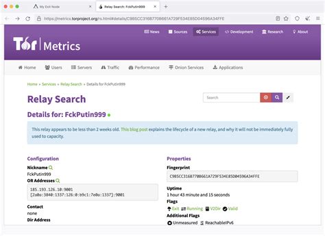 how to set up a private tor exit node