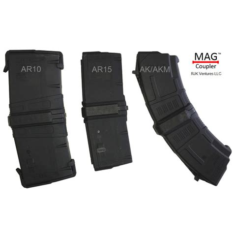 Promag Ar 15 And Mini 14 Magazine Coupler Clamps 4 Pack Uk