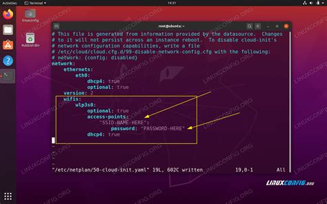 Ubuntu 2004 Connect To Wifi From Command Line