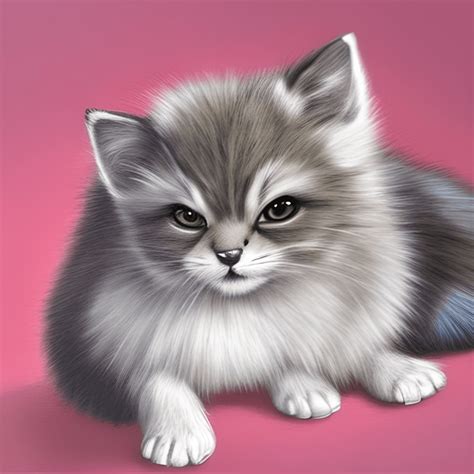 Cute Furry Character Graphic · Creative Fabrica