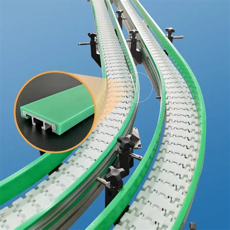 Plastic Wear Strip Conveyor Guardrail Durable Support