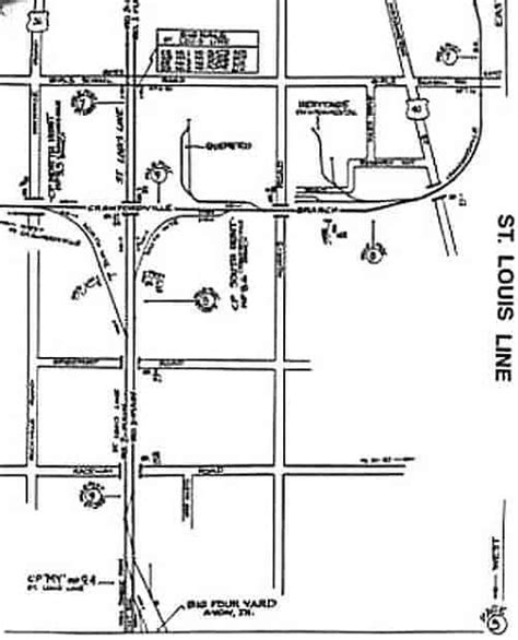 Conrail St Louis Line Indianapolis To St Louis