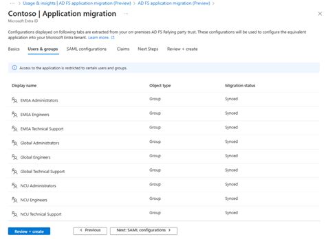 Use The Ad Fs Application Migration To Move Ad Fs Apps To Microsoft