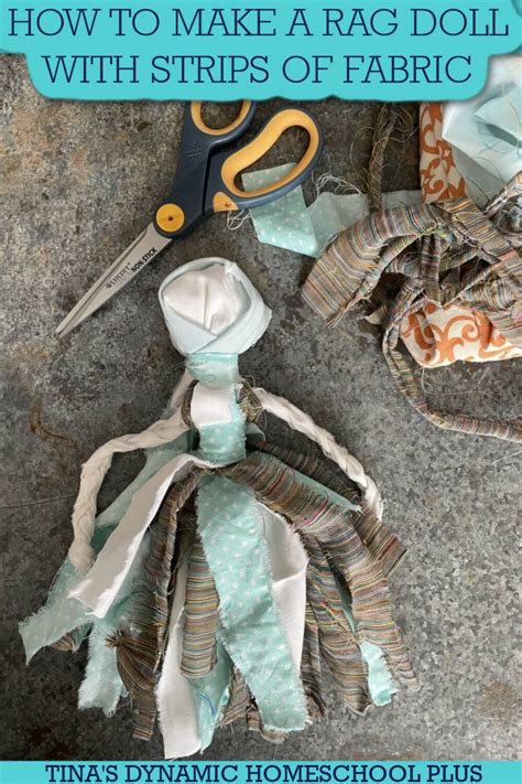 How To Make A Rag Doll With Strips Of Fabric