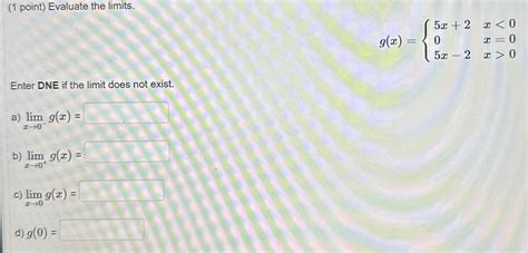 Solved 1 ﻿point ﻿evaluate The