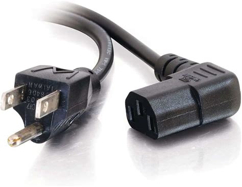Amazon Com Left Angle Power Cord
