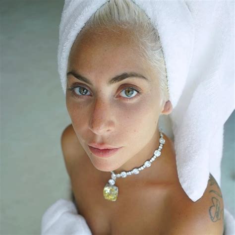 Lady Gagas Best No Makeup Selfies On Instagram Ps Beauty