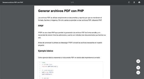 Temas De PHP Generar Archivos PDF Con PHP