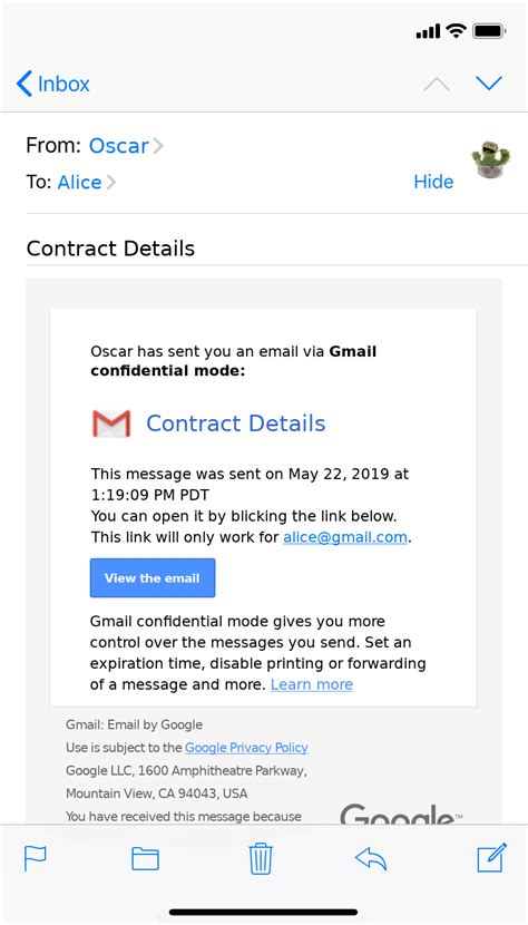 A The Victim Receives The Phishing Email Designed Like A Gmail Download Scientific Diagram