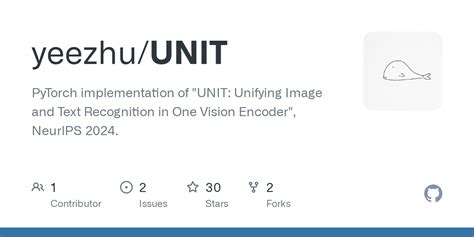 github yeezhu unit pytorch implementation of unit unifying image