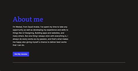 GitHub WedadAlqithmi Portofolio Personal Site