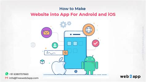 How To Make Website Into App For Android And IOS